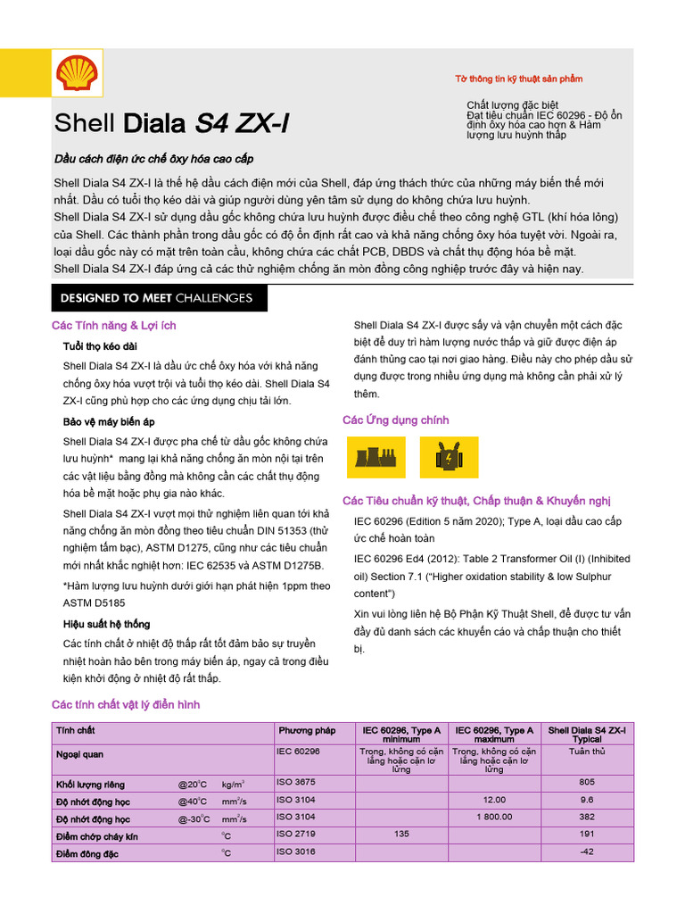 Diala S4 ZX-I - TDS | PDF