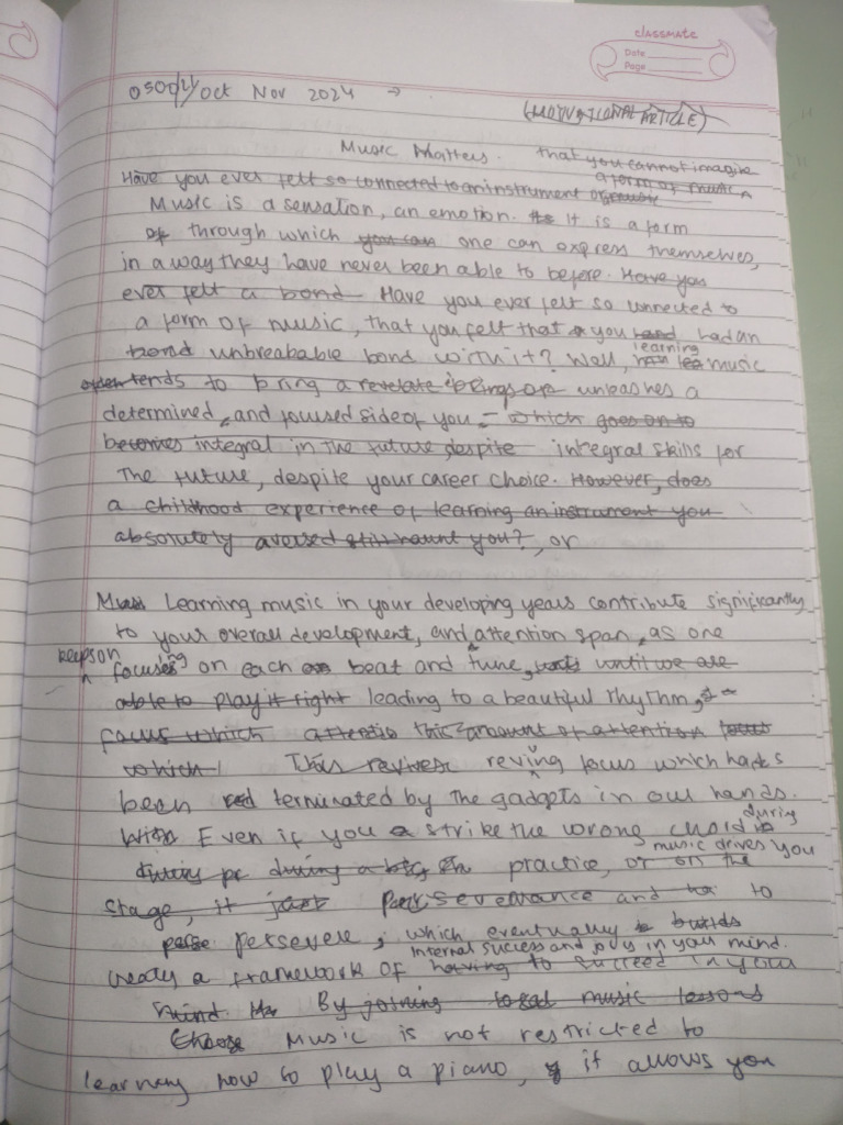 igcse magazine article paper 2 | PDF