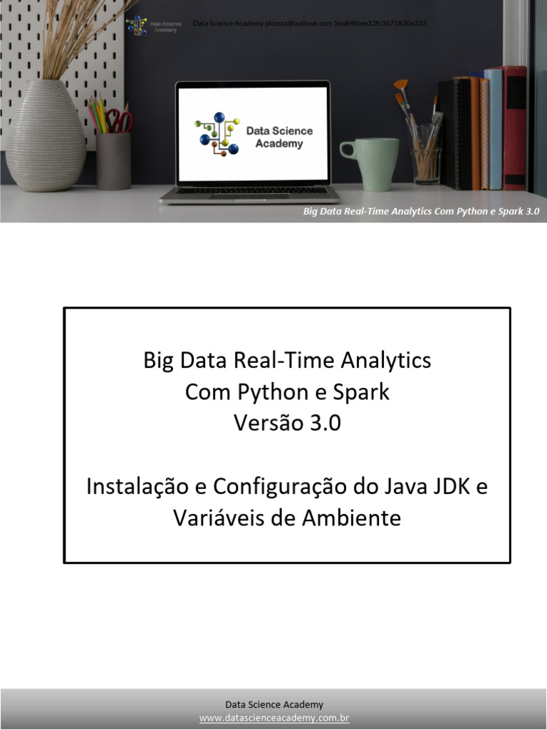 Instalação do Java JDK para Big Data | PDF | Python (linguagem de ...