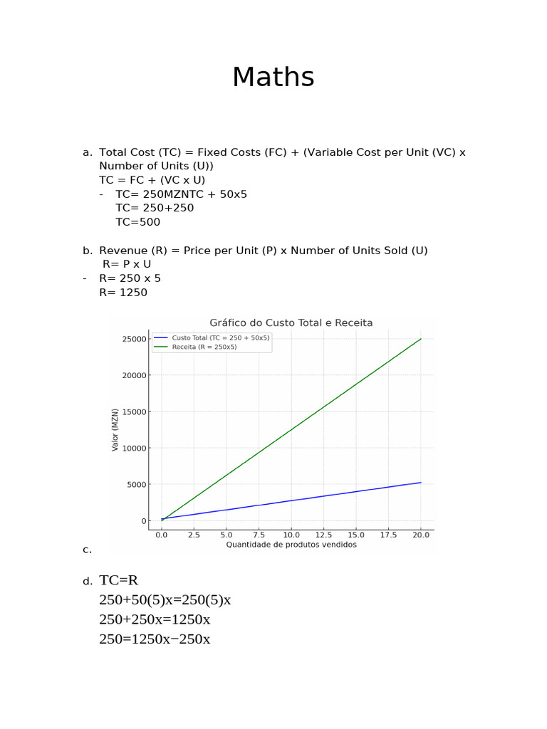 Maths Project (Linear Equations) | PDF
