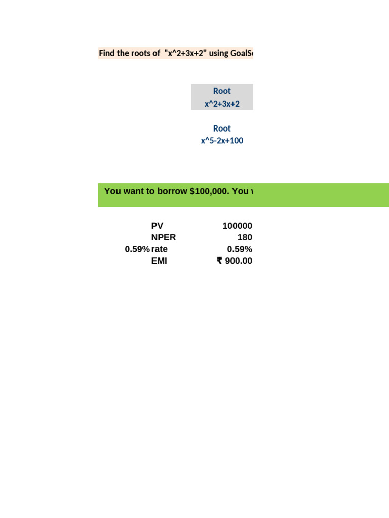 excel-5 | PDF | Debt | Loans