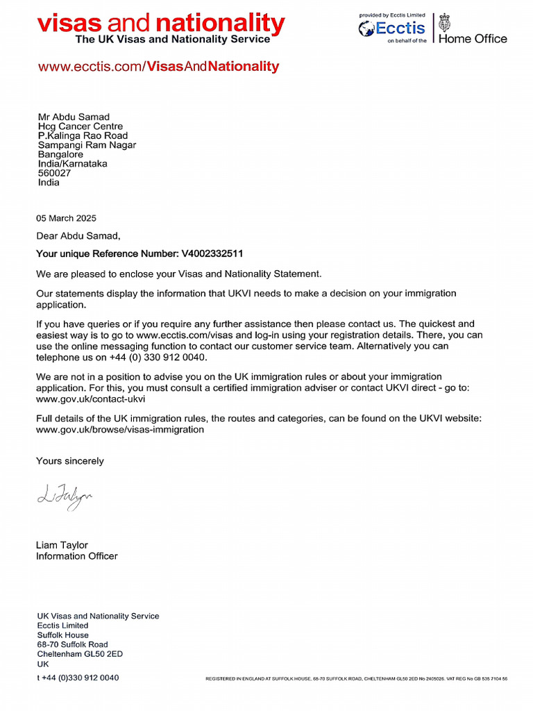 ABDU SAMAD D - Ecctis Certificates | PDF