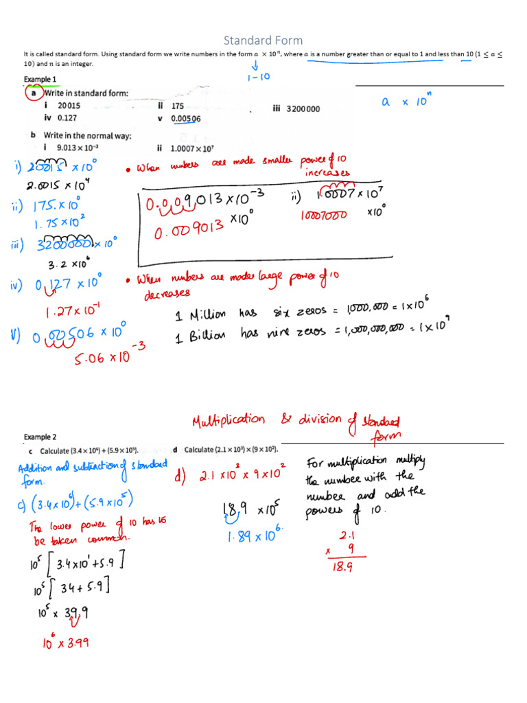 Standard Form O Level 2021-2022 | PDF