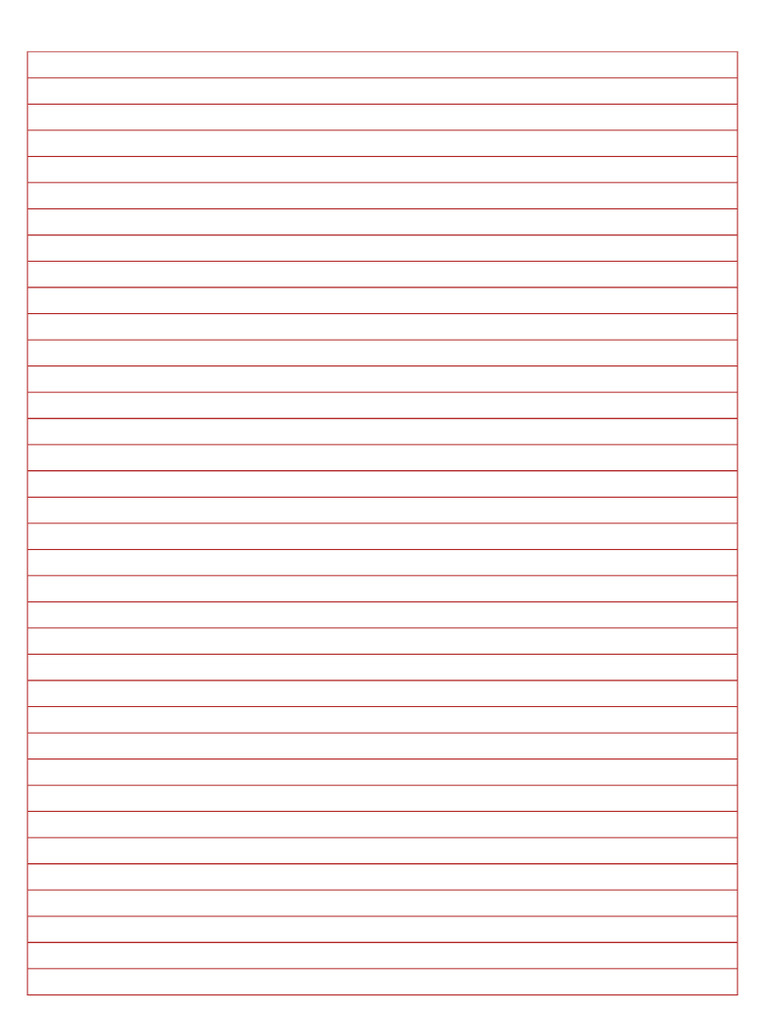 Folha Pautada - Folha Pautada 37 Linhas Tipo 01 | PDF