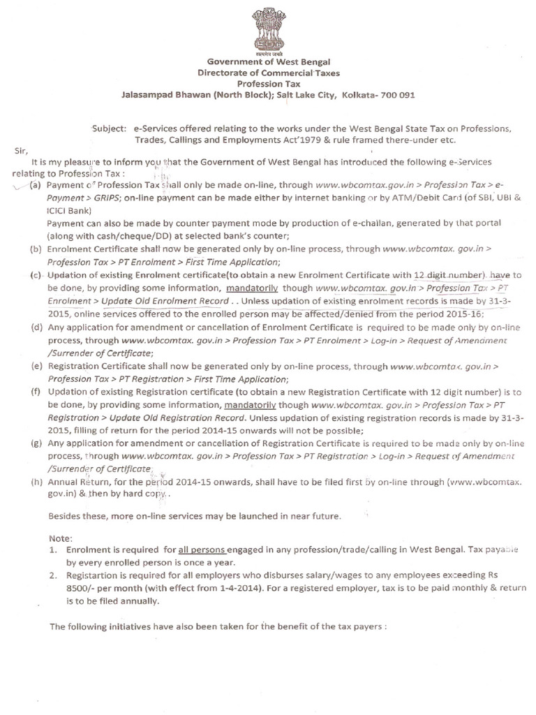 Manual - P.Tax | PDF