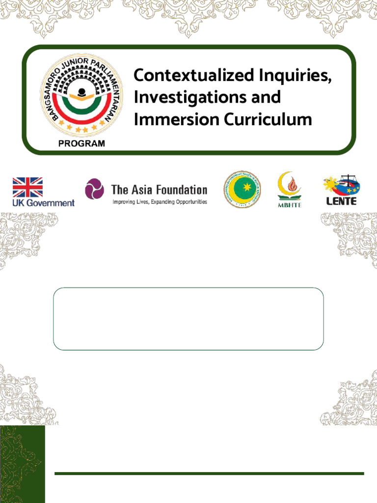 2 Historical Context of BARMM 2.1 Bangsamoro - S Peace Process 2 | PDF ...