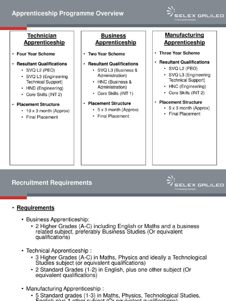 Apprenticeship | PDF