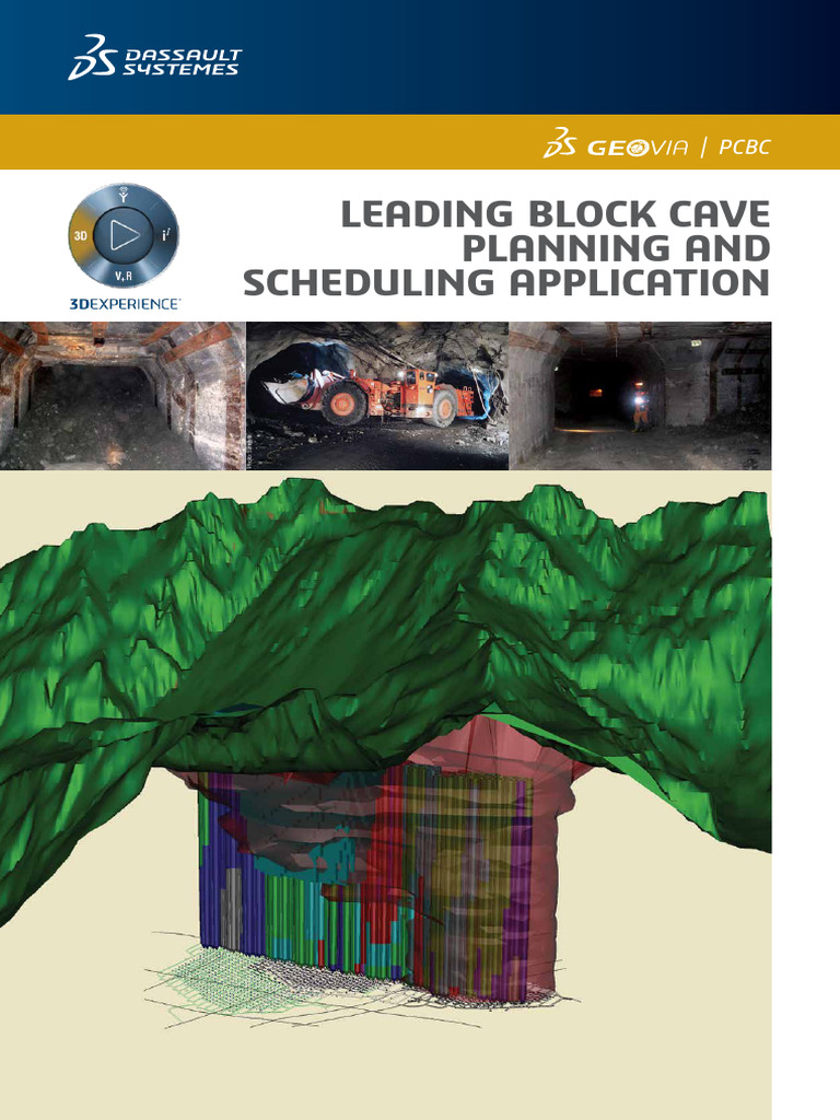 Block Cave Planning with PCBC Graphics | PDF