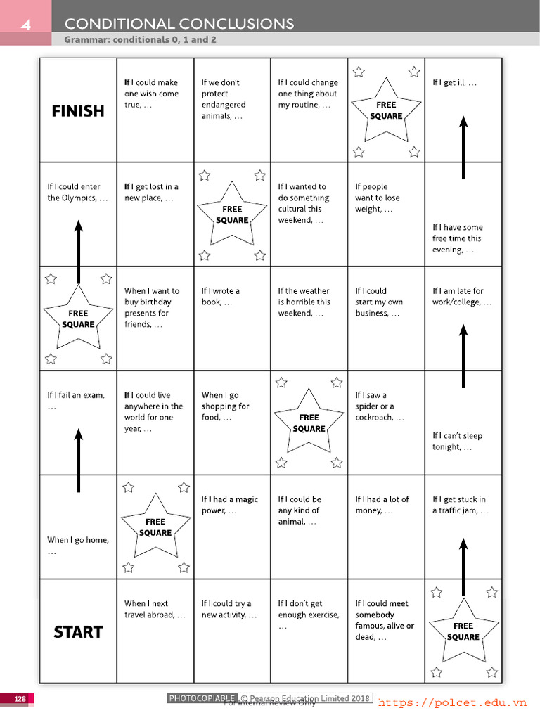 Conditional Sentences Game | PDF