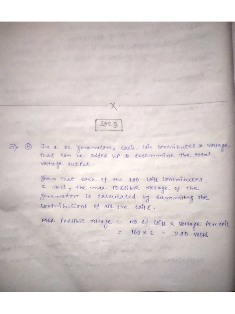 Electrical 2023 Pyq 3rd Sem | PDF