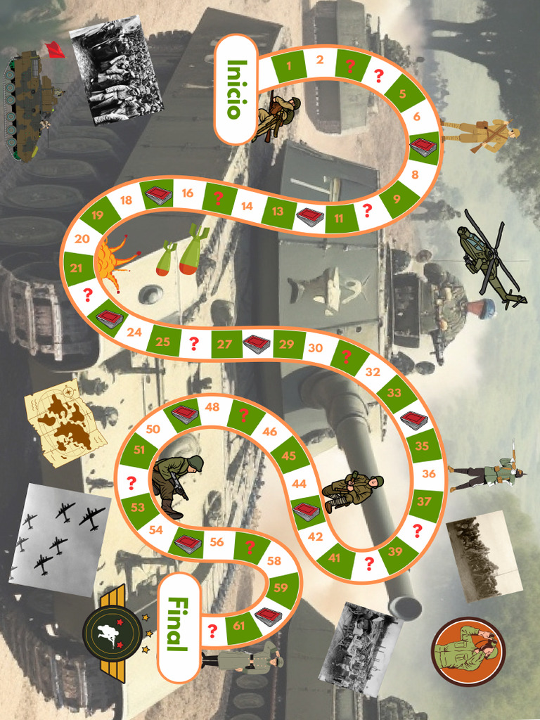 Jogo Tabuleiro Segunda Guerra Mundial (Apresentação (169) ) (21 × 29.7 ...