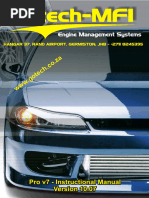 Fitech: Instruction Manual | PDF | Fuel Injection | Throttle