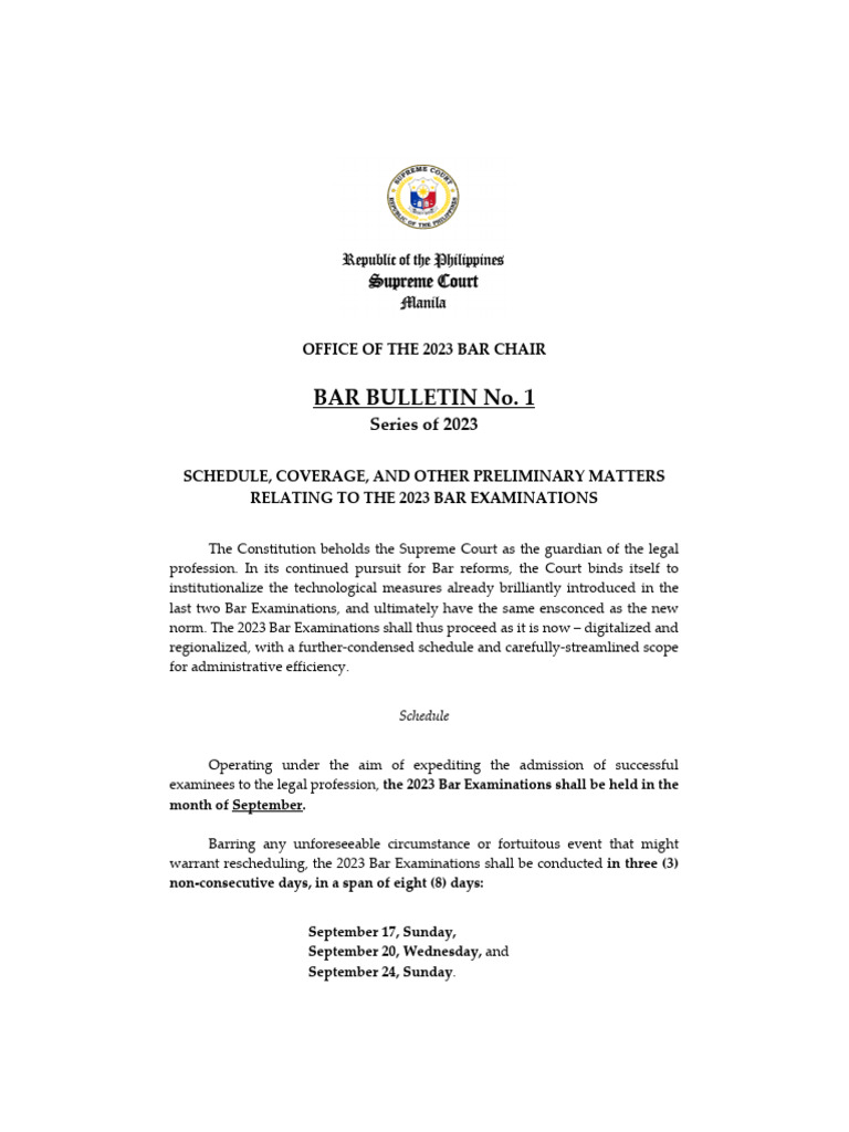 Bar Syllabus 2023 | PDF | Income Tax | Gross Income