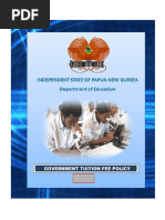 2025 Free Education Policy Overview | PDF | Tuition Payments