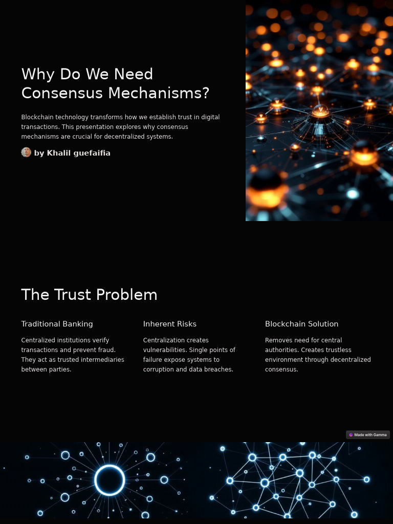 Lesson 02 Why Do We Need Consensus Mechanisms | PDF | Cryptocurrency ...