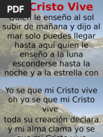 Letra Cancion Cristo Vive | PDF