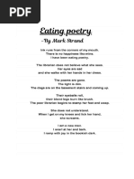 Analyzing Eve Merriam's "How to Eat a Poem" | PDF | Poetry