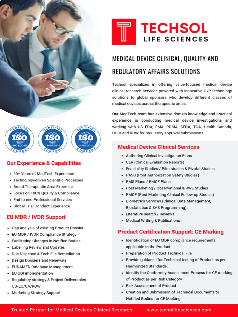 Brochure_Techsol MedTech Solutions | PDF | Medical Device | Medicine