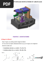 Cours D Usinage de L Isostatisme | PDF | Cinématique | Mouvement (Physique)