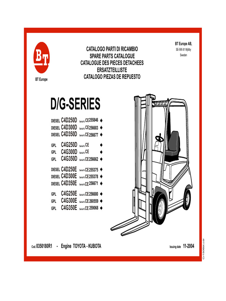 C4D-C4G 250-350 | PDF | Carburetor | Piston