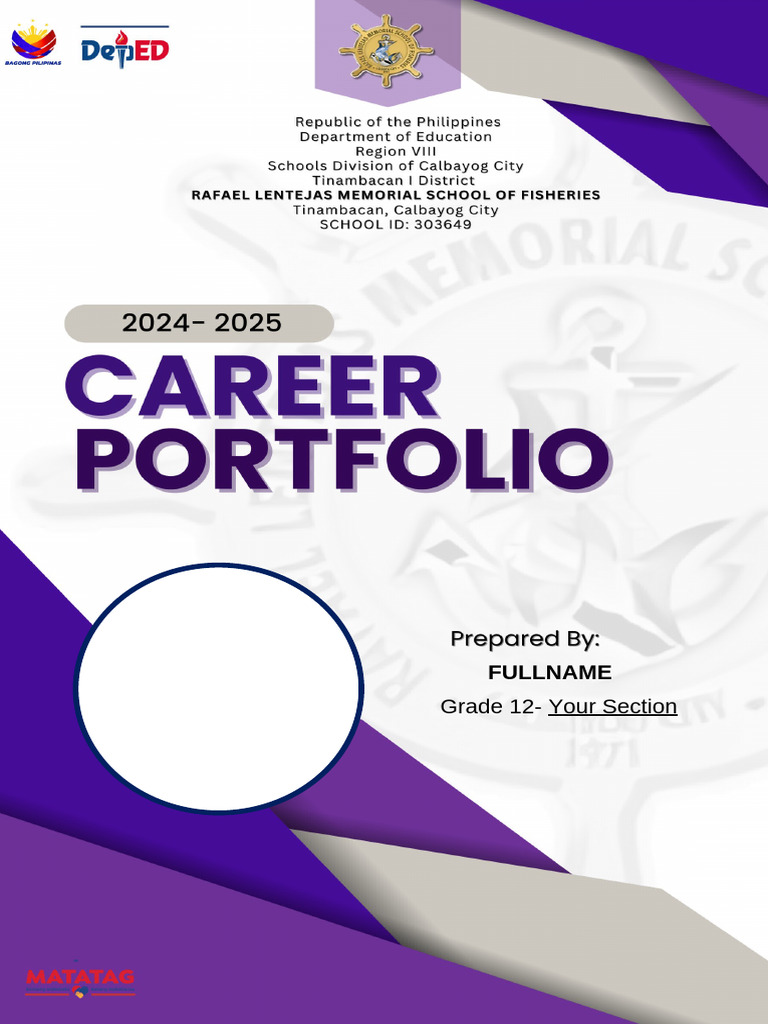 Career Portfolio Cover | PDF