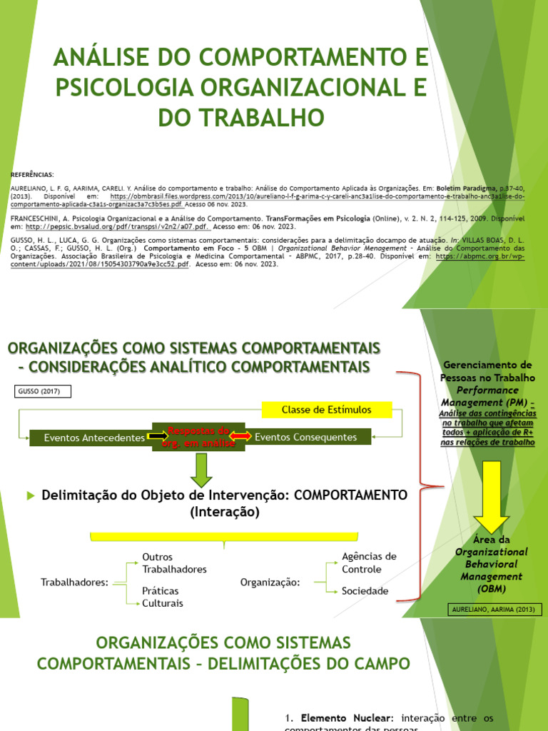 Análise do Comportamento Organizacional | PDF | Comportamento | Sociedade