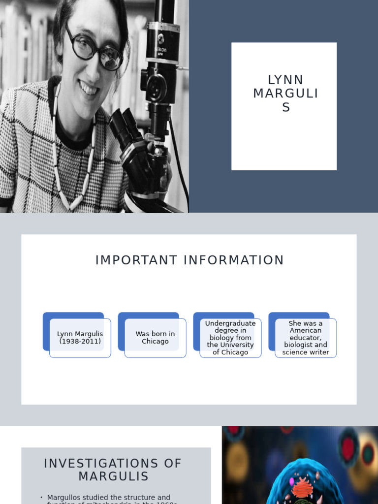 Lynn Margulis Biography (BIOLOGY) | PDF