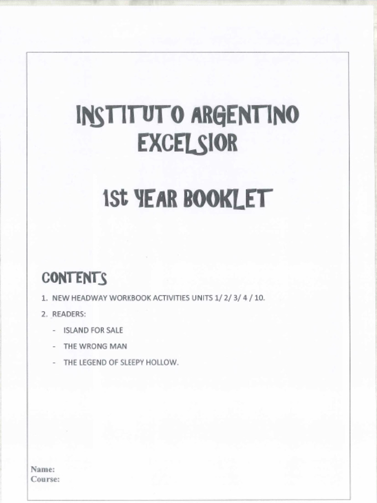 Headway Elementary-Workbook 5th Edition | PDF