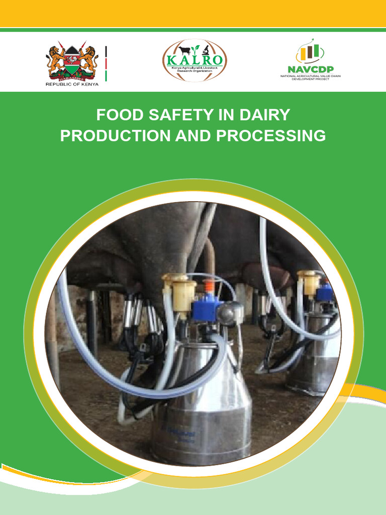 Food Safety in Dairy Production and Processing | PDF | Food Safety ...