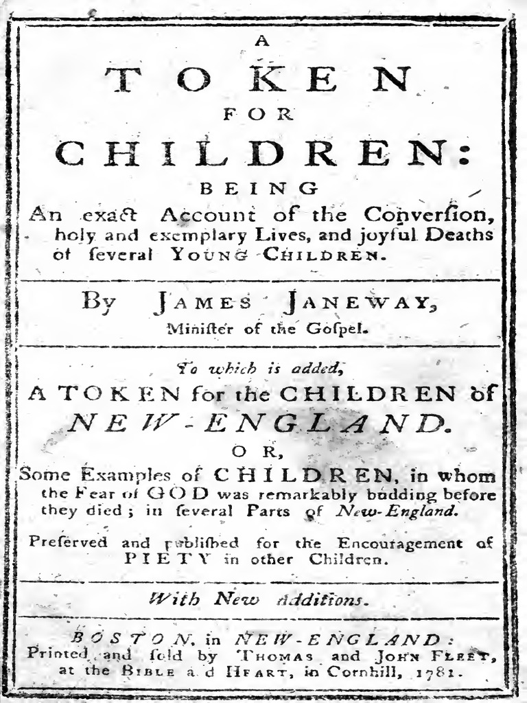 [JJ] a Token for Children | PDF | Religious Belief And Doctrine