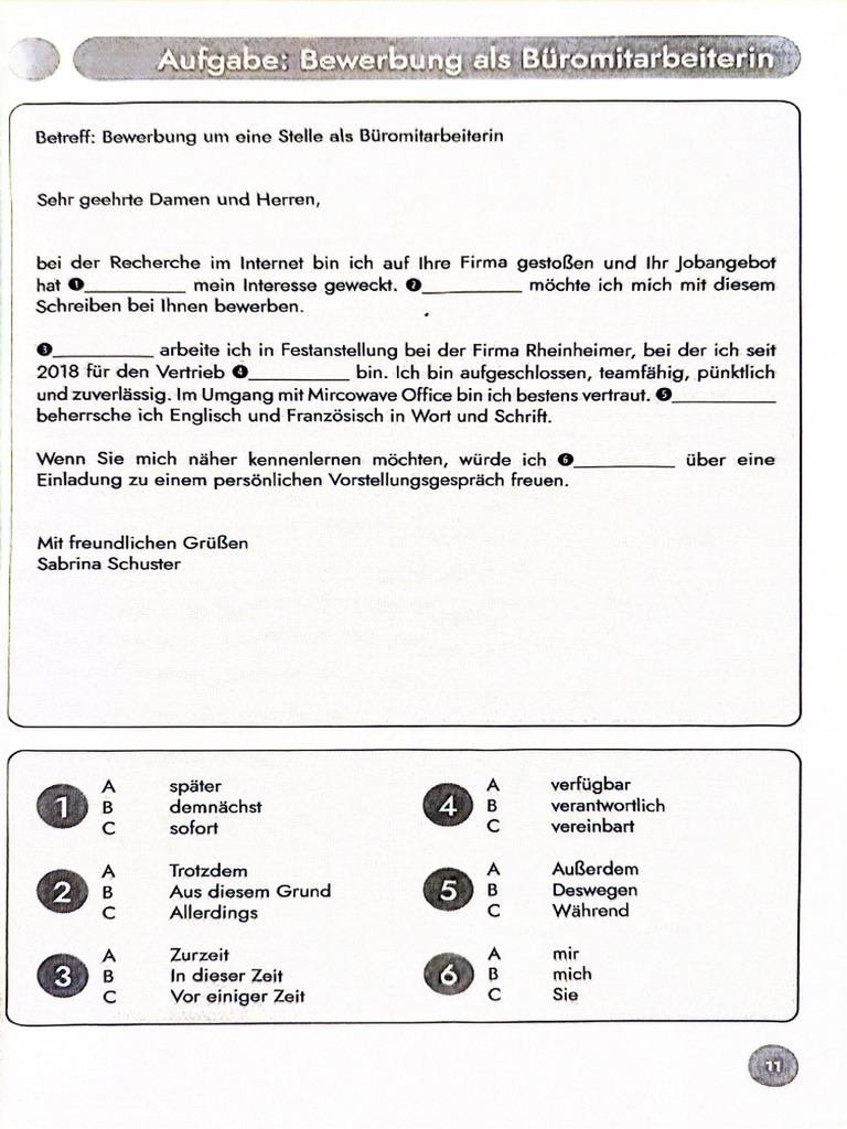Sprachbausteine - B1 2 | PDF