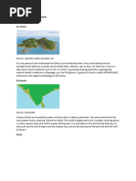 Peninsula vs Island Explained | PDF | Island | Strait