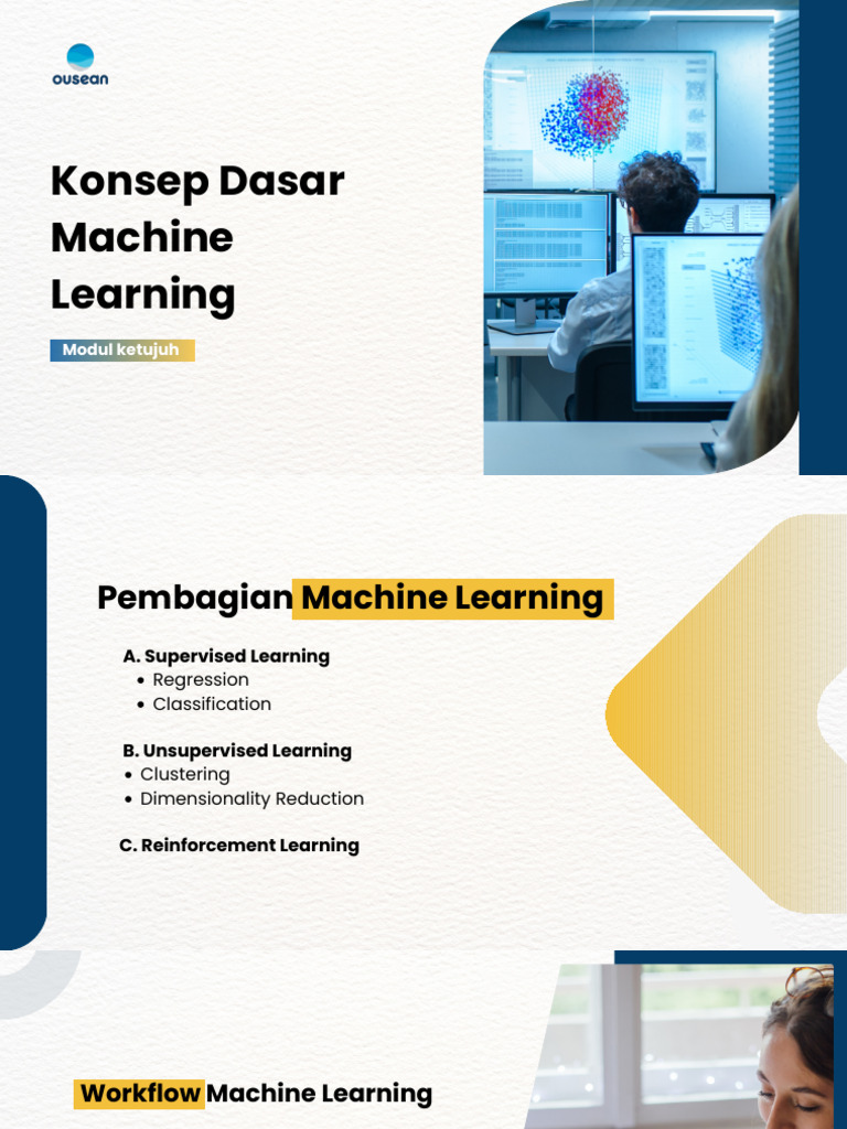 Salinan Modul 7 - Konsep Dasar Machine Learning | PDF