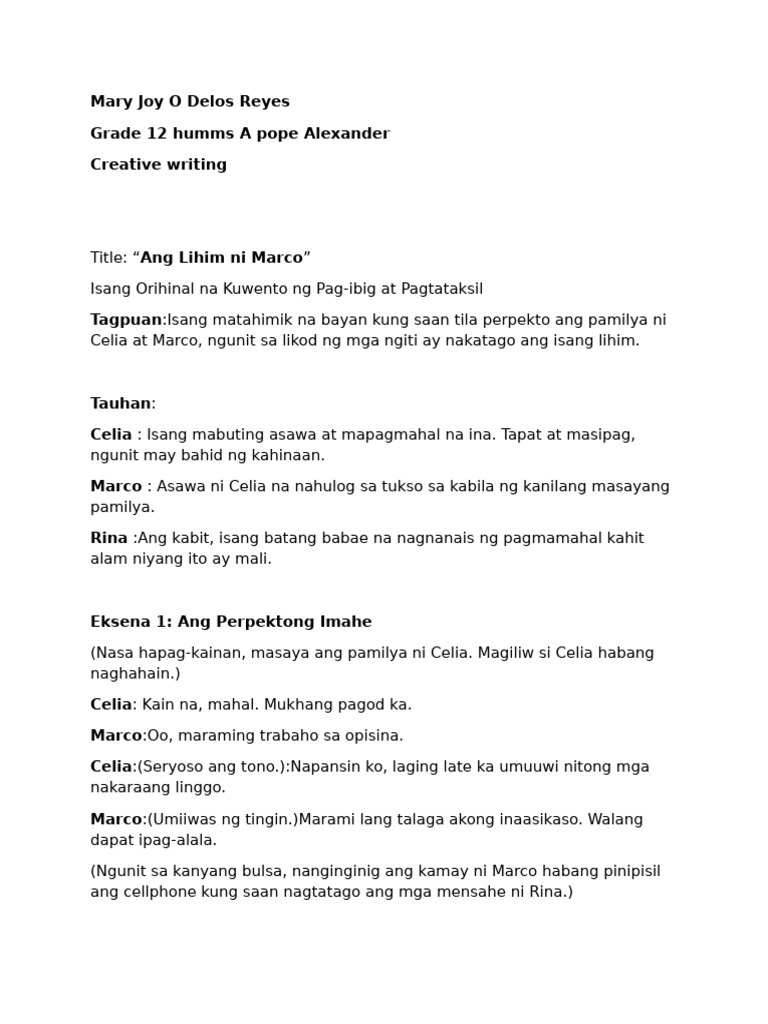 Mary Joy Delos Reyes | PDF