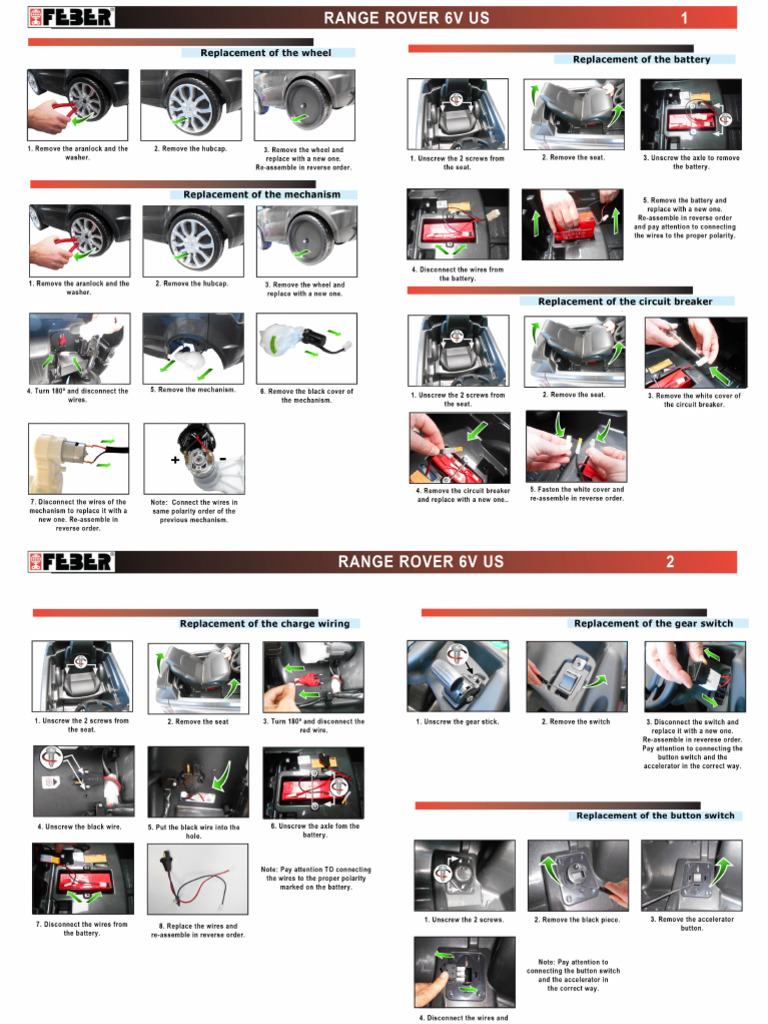 Range Rover 6V | PDF
