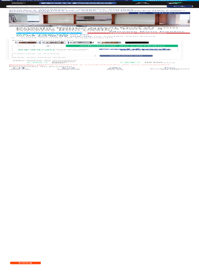 Guarda-Roupa Casal ECO 01 Com Espelho 100 MDF 3 Portas 4 Gavetas Bom Pastor - Bom Pastor | PDF