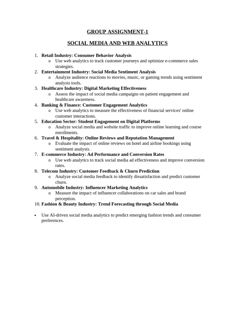 GROUP ASSIGNMENT for mba | PDF | Social Media | Popular Culture & Media ...