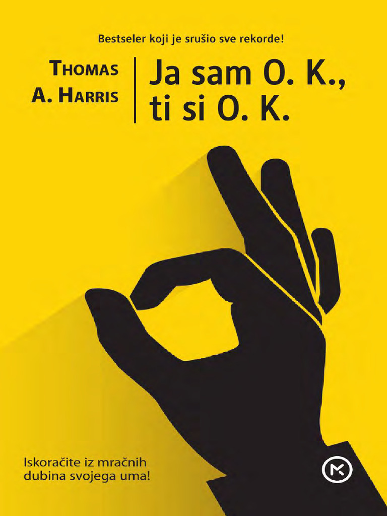 Thomas Harris - Ja Sam Ok, Ti Si Ok Sken | PDF