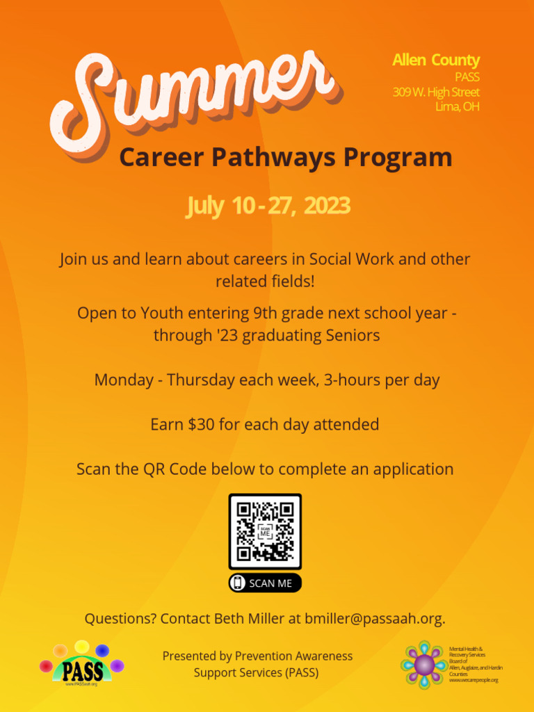 PASS Summer Program | PDF