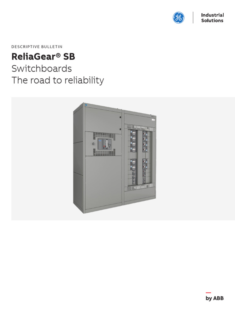 ReliaGearSBSwitchboard Product Catalog | PDF | Alternating Current ...