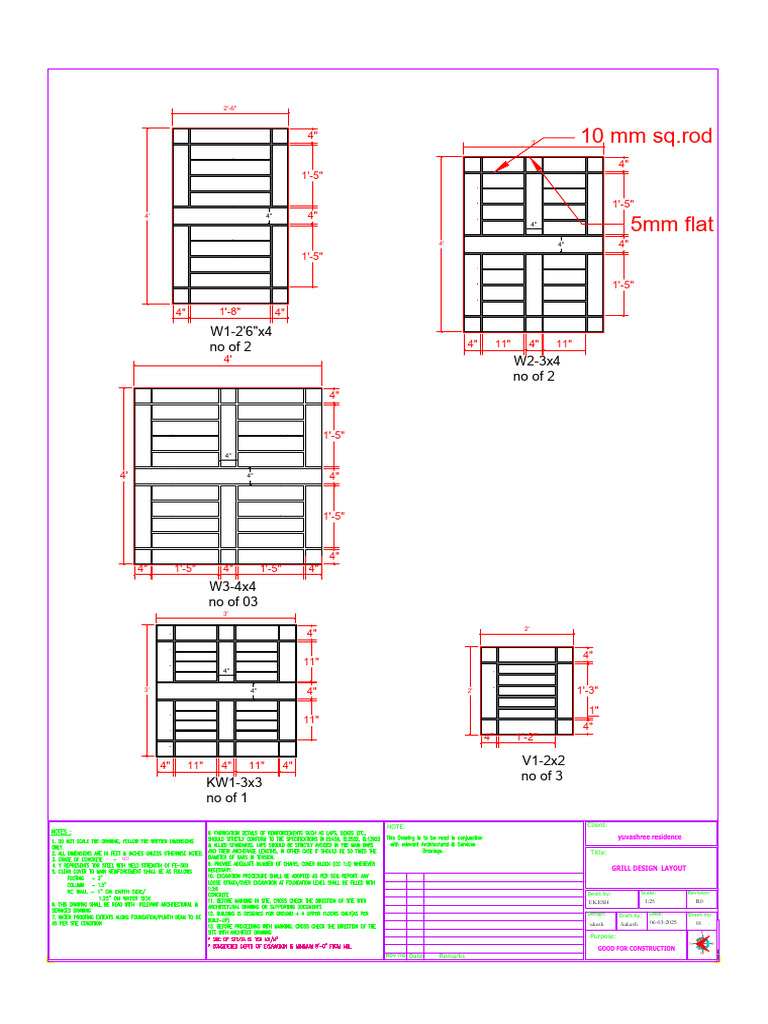 YUVASHREE @grill design | PDF