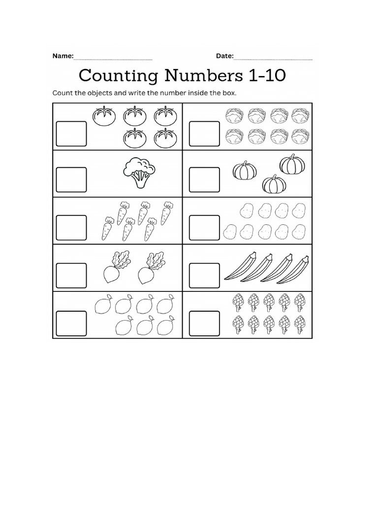 Count 1 10 Ws | PDF