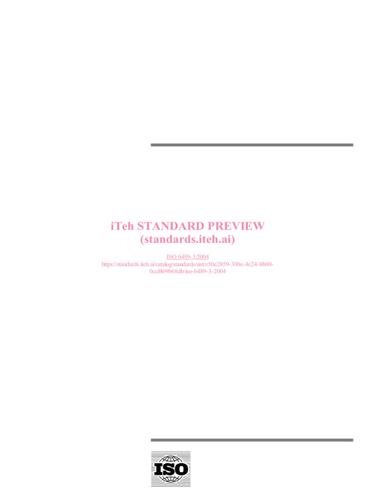 ISO-6489-3-2004 Крюки тракторні | PDF | Tractor | International ...