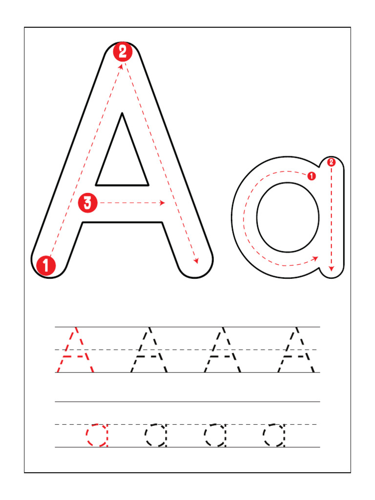 Letter Tracing | PDF