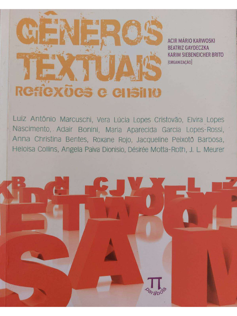 MARCUSCHI. Gêneros Textuais | PDF