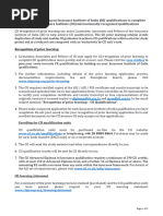 Application Process and Fees - Chartered Insurance Institute (CII ...