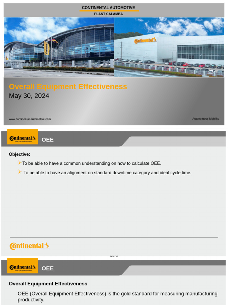 OEE Calculation and Methodology Guide | PDF | Systems Thinking | Production And Manufacturing