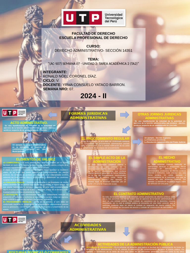 (AC-S07) Semana 07 - Unidad 2 Tarea Académica 2 (TA2) | PDF | Estado (política) | Interés público