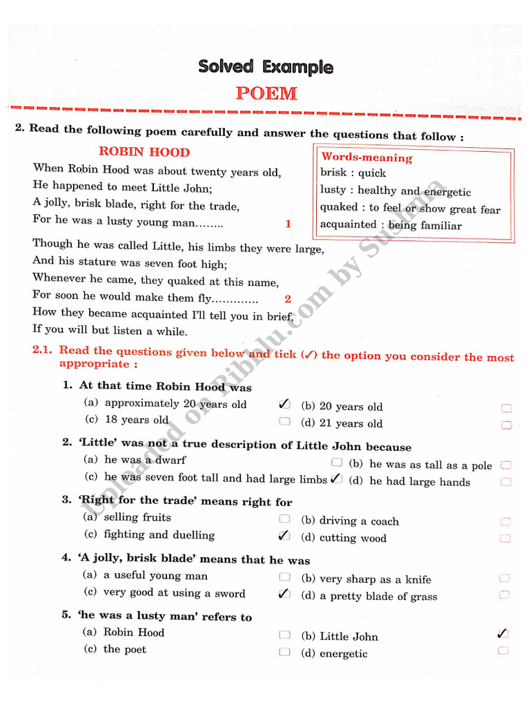 Reading-Comprehension-Solved-Unseen-Passage-For-Class-8 2 Compressed | PDF