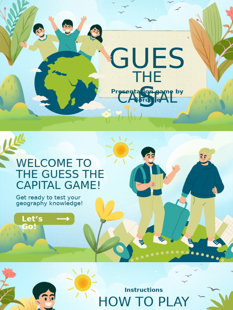 Guess the Capital Game Guide | PDF